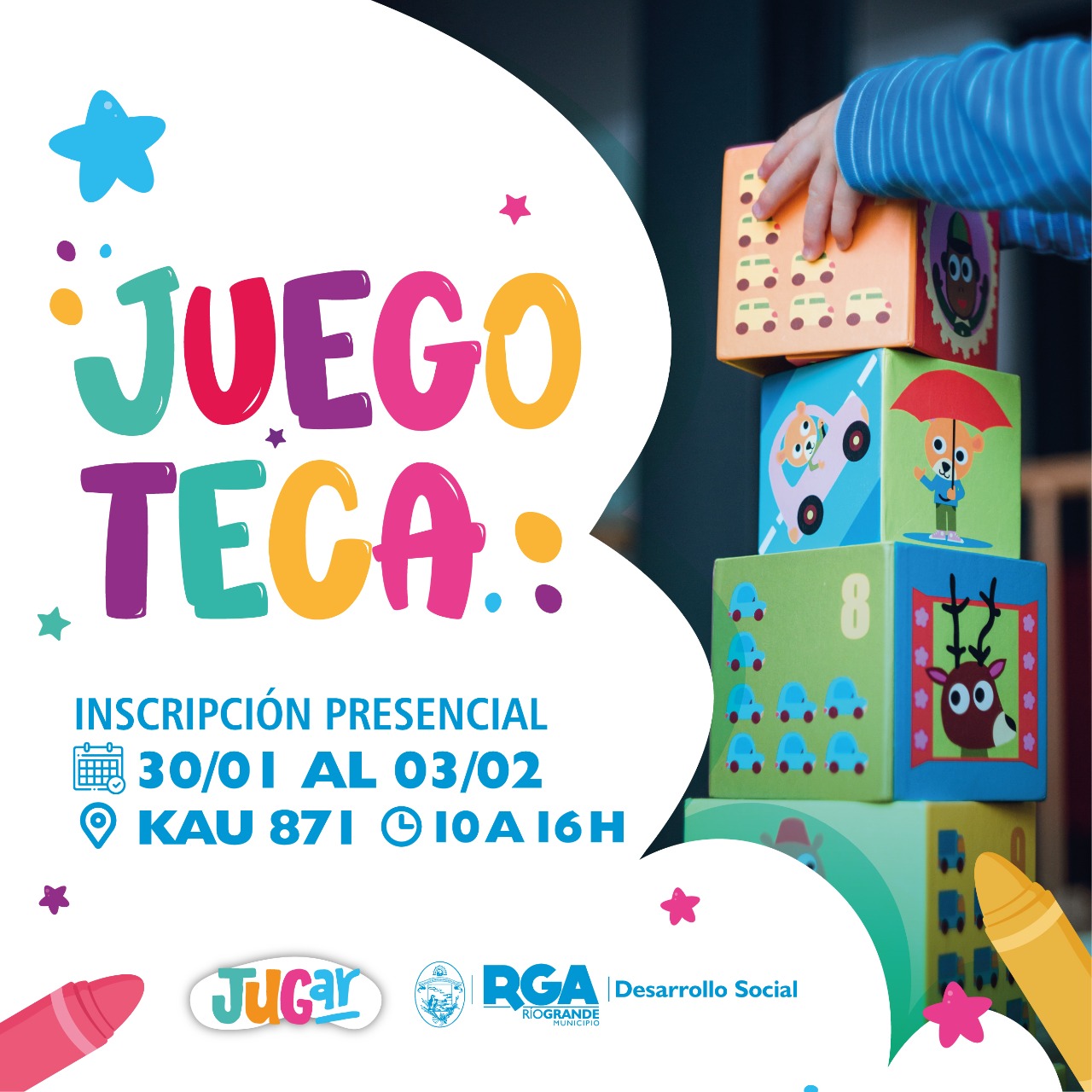 Sé parte de la propuesta de la Juegoteca 2023