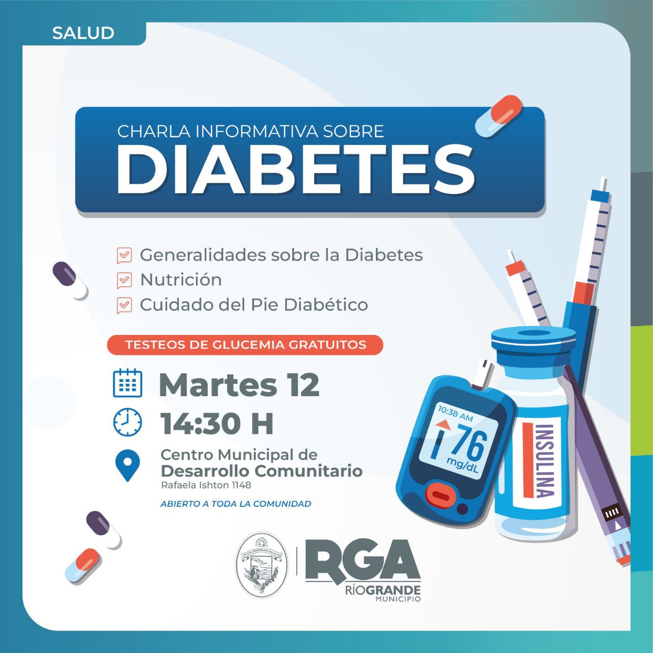 Charla informativa sobre la diabetes