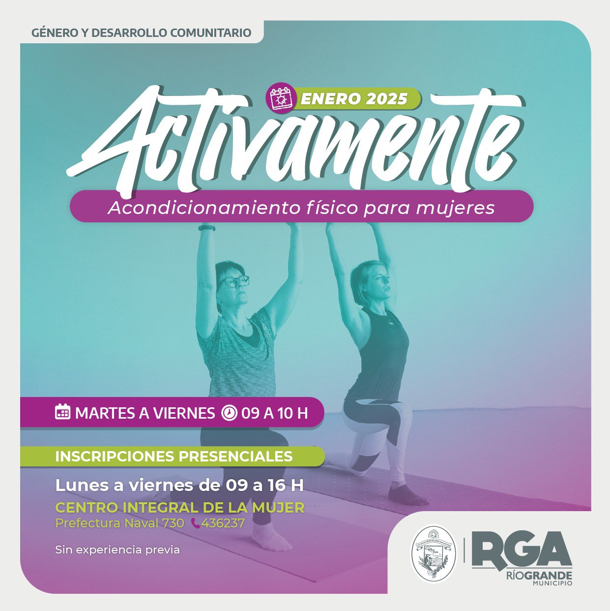 Disfrutá el verano en el Centro Integral de la Mujer “Mujeres Centenarias”