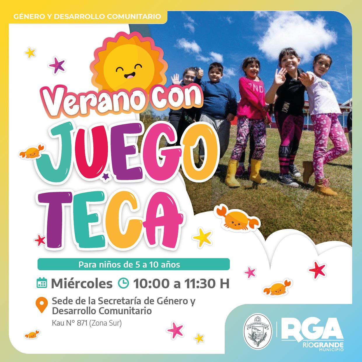 "Verano con juegoteca": Súmate a esta propuesta de aprendizaje y diversión